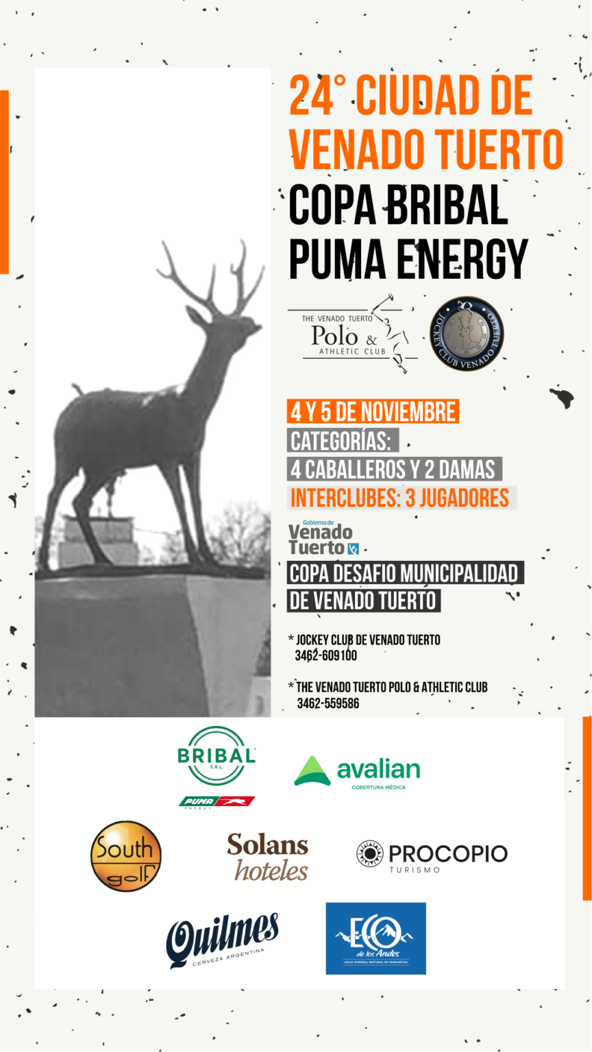 Abierto Ciudad de Venado Tuerto Copa Bribal Puma Energy: un desafío que ...